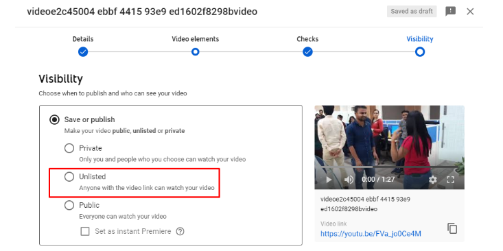 What Does Unlisted Mean on YouTube? Crazy Fact - GS Plugins
